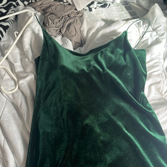 B Darlin | Dresses | Emerald Green Hoco Dress Mid Shorter Length | Poshmark